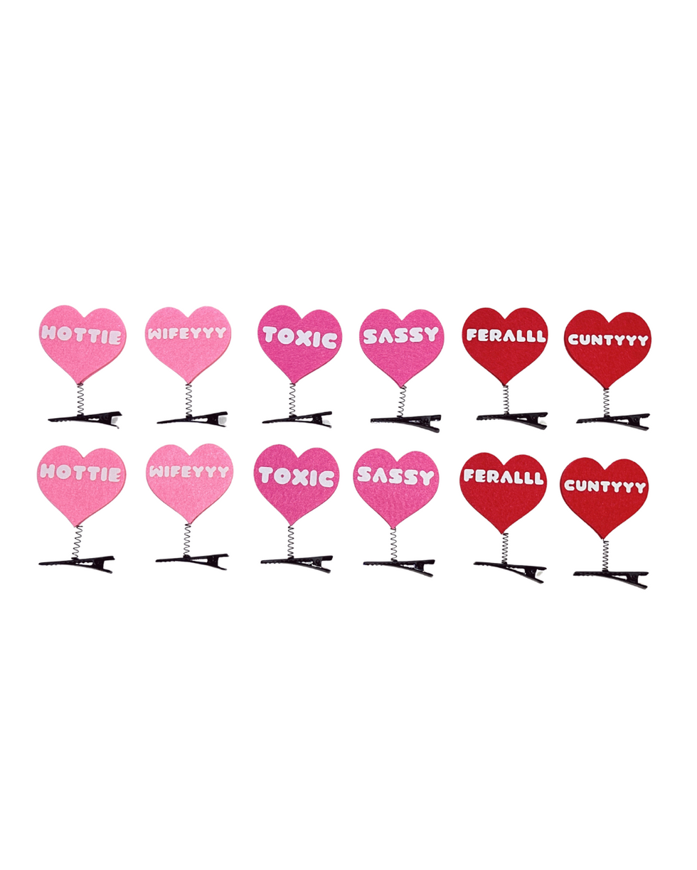 Sassy Era Text Sprouts 6-Pair Set – iHeartRaves